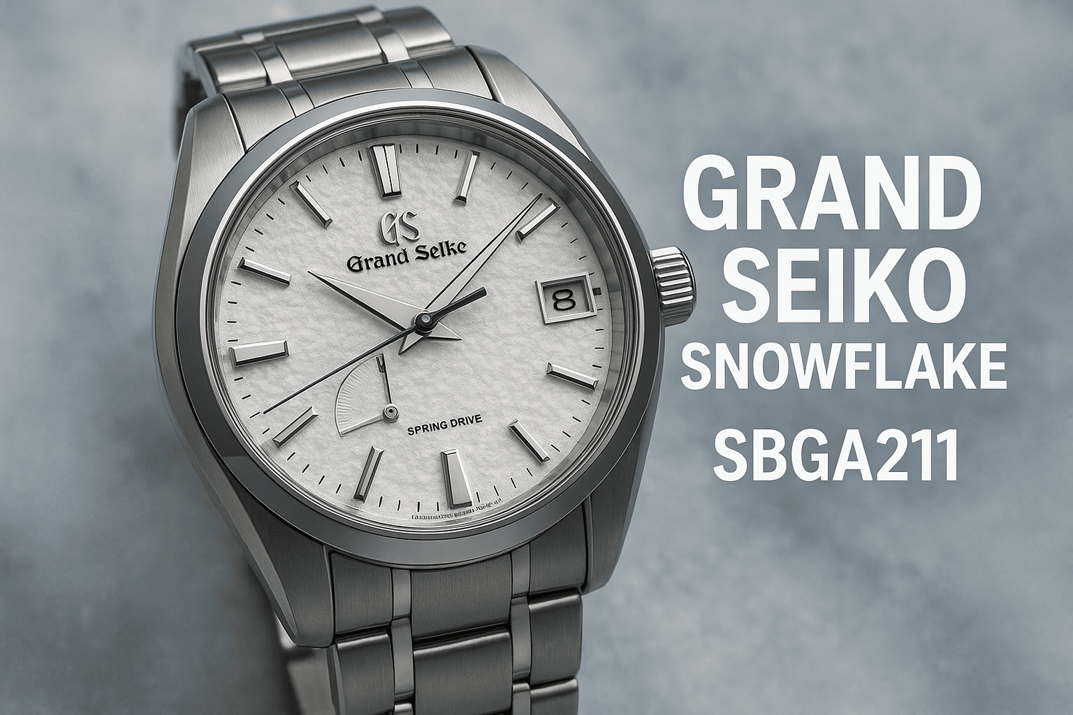 Grand Seiko Snowflake SBGA211: The Ultimate Guide to the Iconic Winter ...